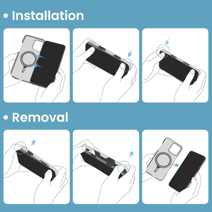 Pitaka Case iPhone 16 Pro - Ocean Blue | TaMiMi Projects