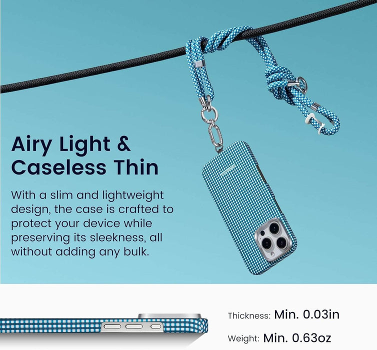 Pitaka Case iPhone 16 Pro - Ocean Blue | TaMiMi Projects