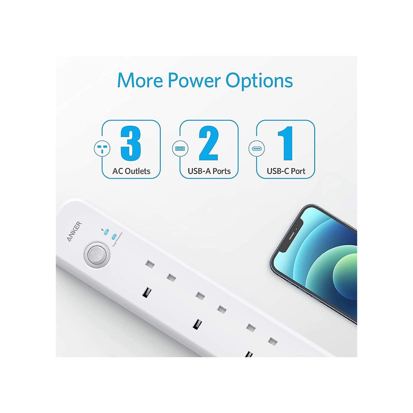 Anker Power Extend 6-in-1 Adapter | TaMiMi Projects in Qatar
